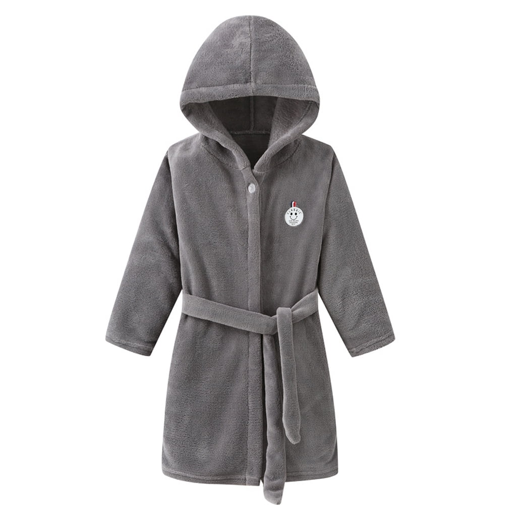 Click here for Kyaiguo Kids Girls Solid Color Bathrobe 2-11y Baby... prices