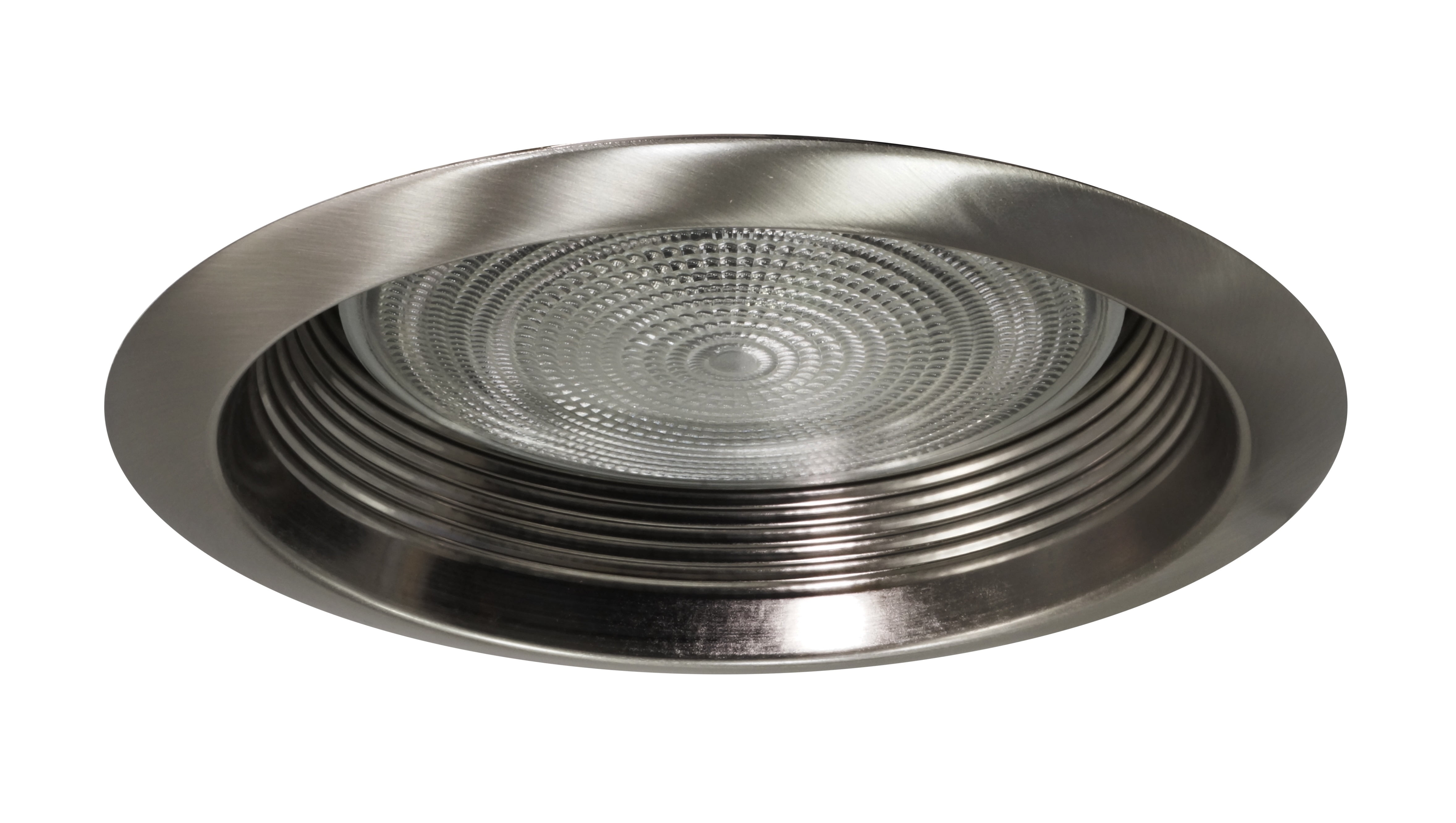 NICOR Lighting 6-Inch Recessed Baffle Trim, Nickel (17511NK) - Walmart.com