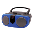 Proscan Portable CD Radio Boombox, Blue, PRCD243M - Walmart.com