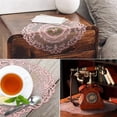 10Pcs Lace Doilies for Tables Embroidered Lace Placemats Vintage ...