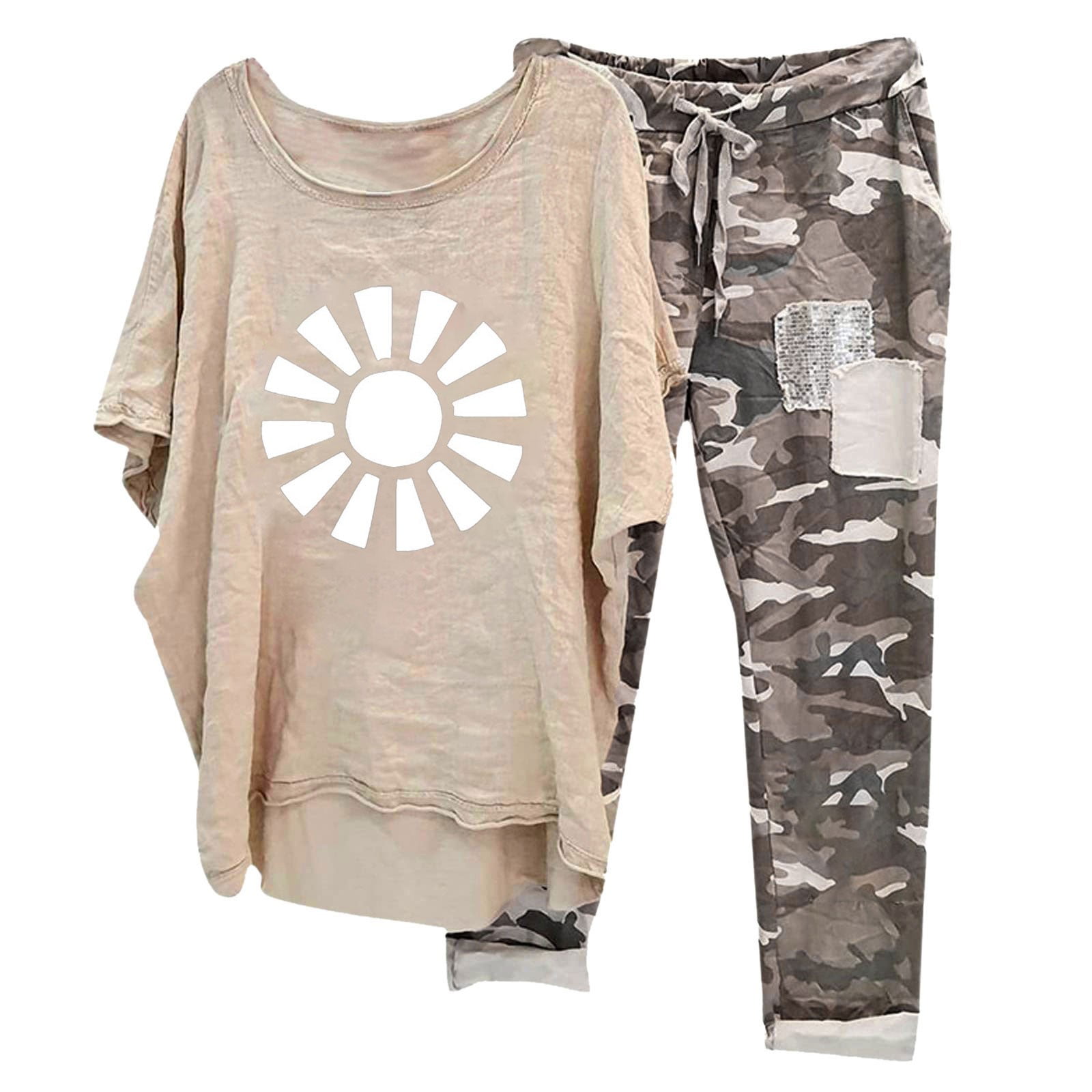 Click here for Lcziwo Womens Linen Set Womens Two Piece Sets Summ... prices