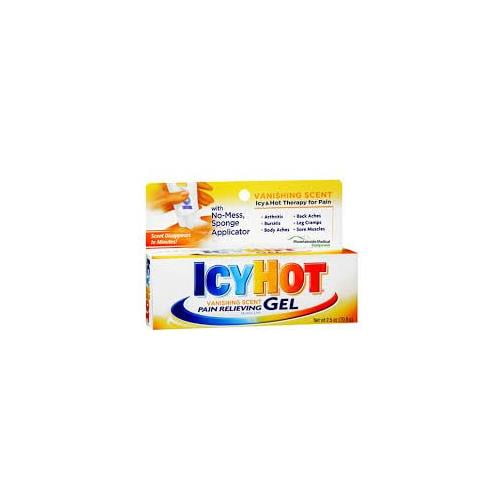 2 Pack - ICY HOT Pain Relieving Vanishing Scent Gel 2.50 oz Each ...