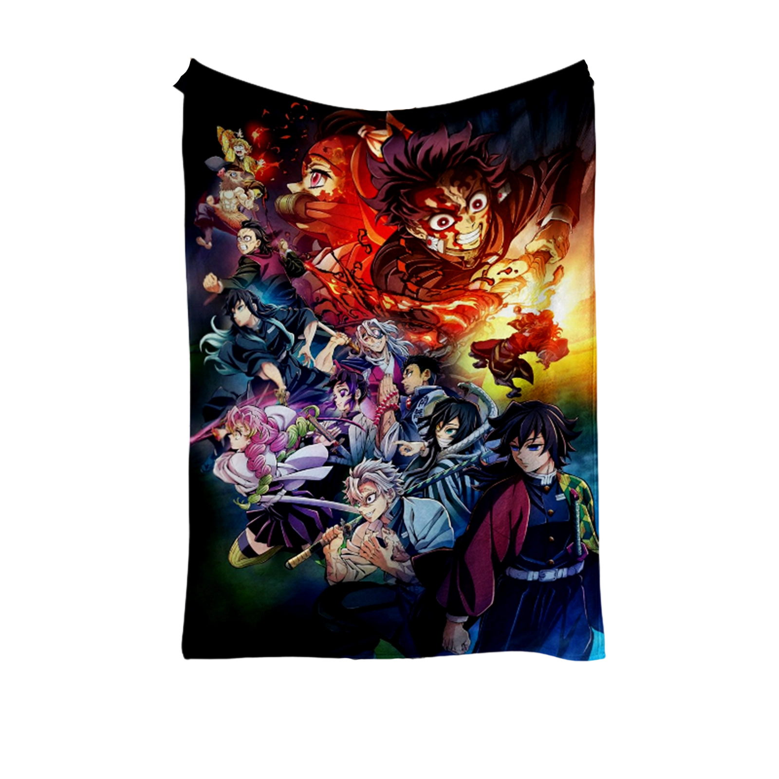 Click here for Luluy Demon Slayer Flannel Blanket With Print  Per... prices