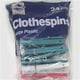 Diamond Plastic Clothespins , Assorted Colors, 24 Ct - Walmart.com