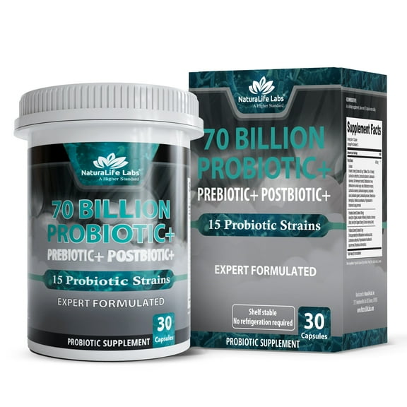 1LIFESCIENCE GLP-1 PRO Probiotic Blend+ 60 Veggie caps - Walmart.com