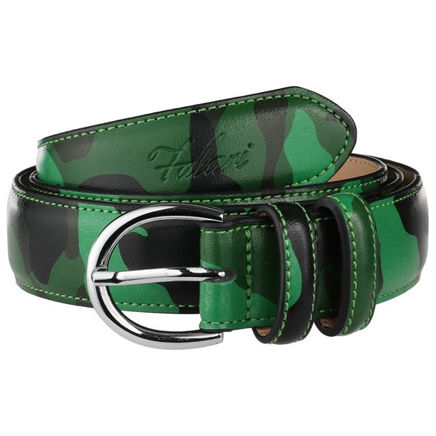 Falari Women Genuine Leather Belt Fashion Dress Belt With Single Prong ...