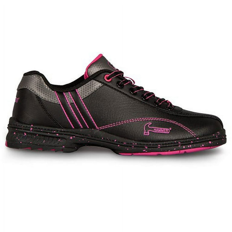 hammer vixen black/magenta women's bowling shoes, size 7.5 hammer vixen black/magenta women's bowling shoes, size 7.5