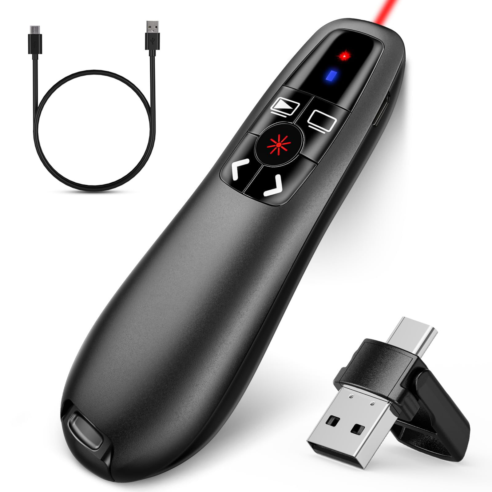 Presentation Clicker NinjaABXY 2 en 1 USB tipo C recargable | Bodega ...