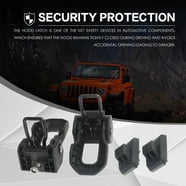 Aerocatch 120-4000 Xtreme Plus Flush Hood Latch and Pin Kit - Black ...