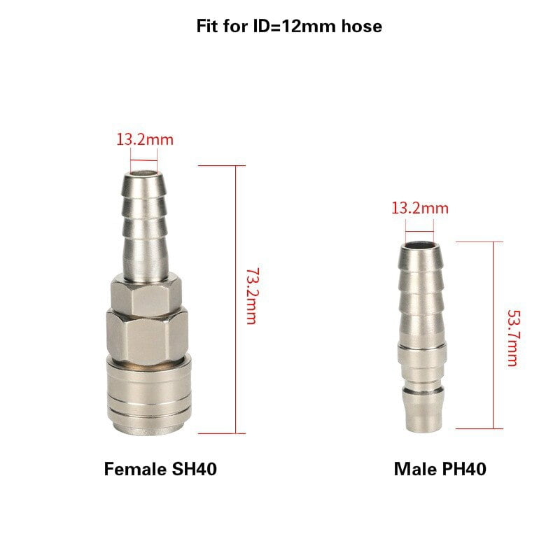 High Pressure Coupling C type Pneumatic Fitting Connectors Stainless ...