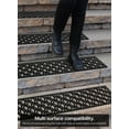 Rubber Stair Treads Non-Slip Outdoor 42”x10” (5-Pack) – Hexagon Anti ...