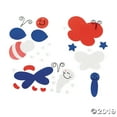 Foam Patriotic Bug Magnets Craft Kit - Craft Kits - 12 Pieces - Walmart.com
