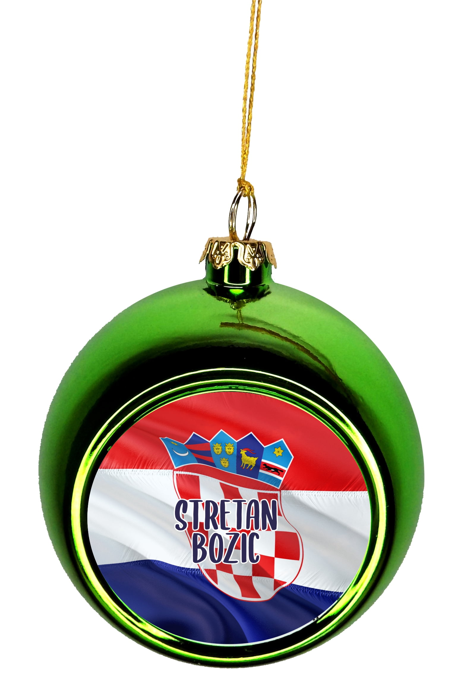 Croatia Ornament - Croatia Christmas Ornament Flag Croatian - Stretan ...