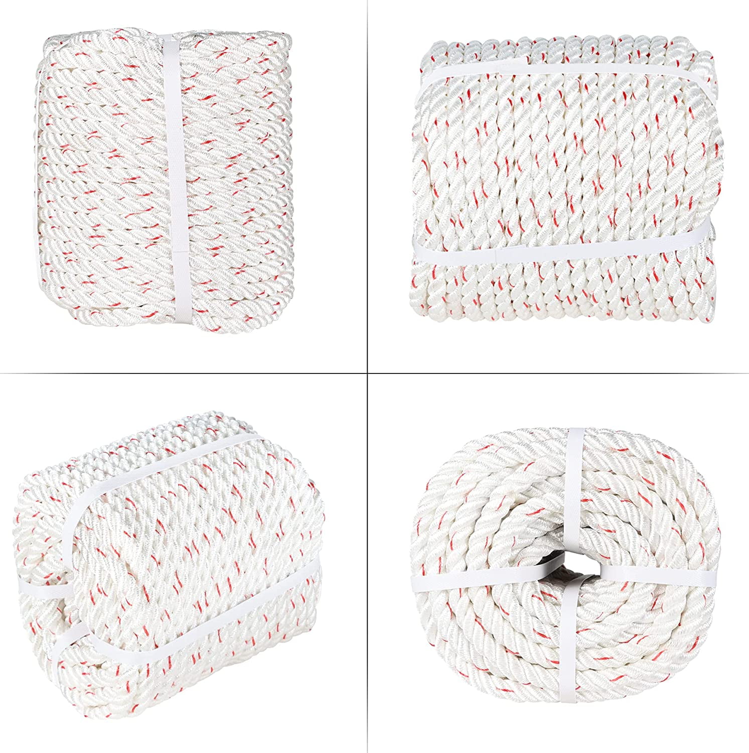 HOSTIC High Strength Braid Rope Pulling Rope Polyester Rope ...