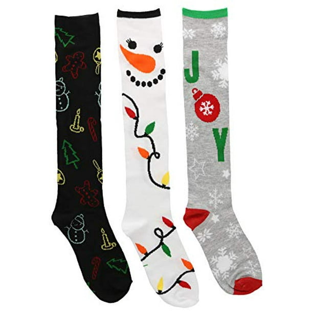 Happy Holidays - Happy Holidays One-size Women's Christmas Theme Knee ...