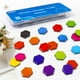 MORCART 30PCS Hexagon Refrigerator Magnets Colorful Fridge Magnets Cute ...