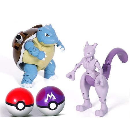 Pokemon Ball Deformation Action Figure Set Anime Toy Transformation/15 ...