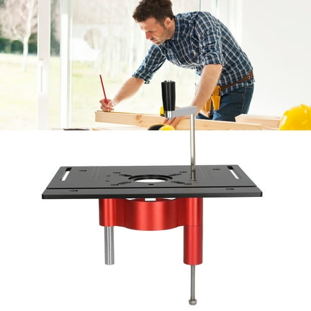0 ~ 47mm Router Lift Table Top Manual Lifting Router Lift System Kit ...