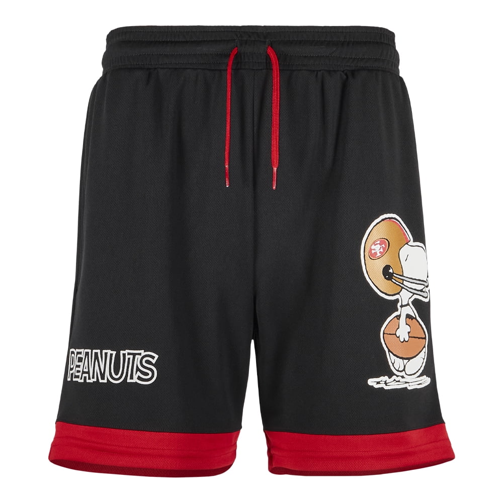NFL-PEANUTS Short Deportivo San Francisco 49ers Negro para Hombre ...