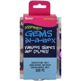 Gems In A Box: Assorted Shapes And Colors, 300 Pc - Walmart.com