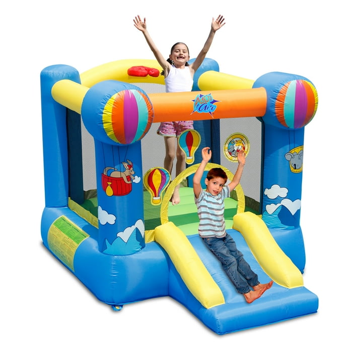 ACTION AIR Bounce House, Inflatable Bouncer with Air Blower, Jumping ...