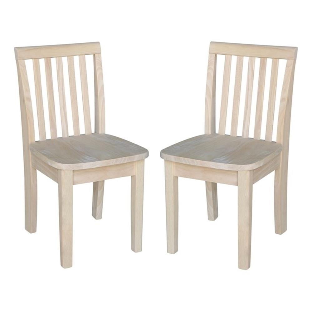 Click here for International Concepts Unfinished Mission Kids Cha... prices