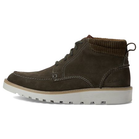 Clarks Men's Barnes Mid Oxford Boot, Dark Grey Suede, 13 | Walmart Canada