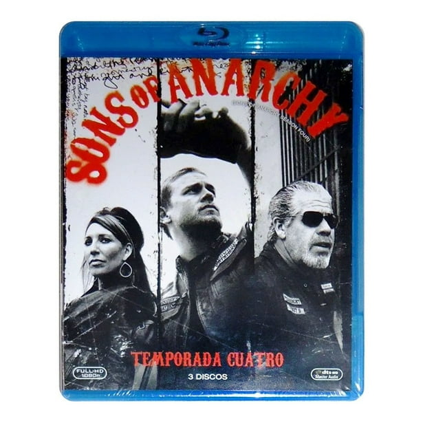 Sons Anarchy Cuarta Temporada 4 Cuatro Blu-ray 20th Century Fox Blu-ray | Bodega Aurrera en línea
