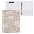 2Pack 3 Ring Binder 1.5 inch Round Rings with Interior Pockets Binders ...