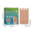 Herrnalise U-Shaped Felt Callus Pads | Foot and Heel Pain Relief | 48 ...