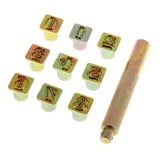 9pc 13mm Metal Stamp Punch Set Number 0~8 Die Tool Pressing for ...