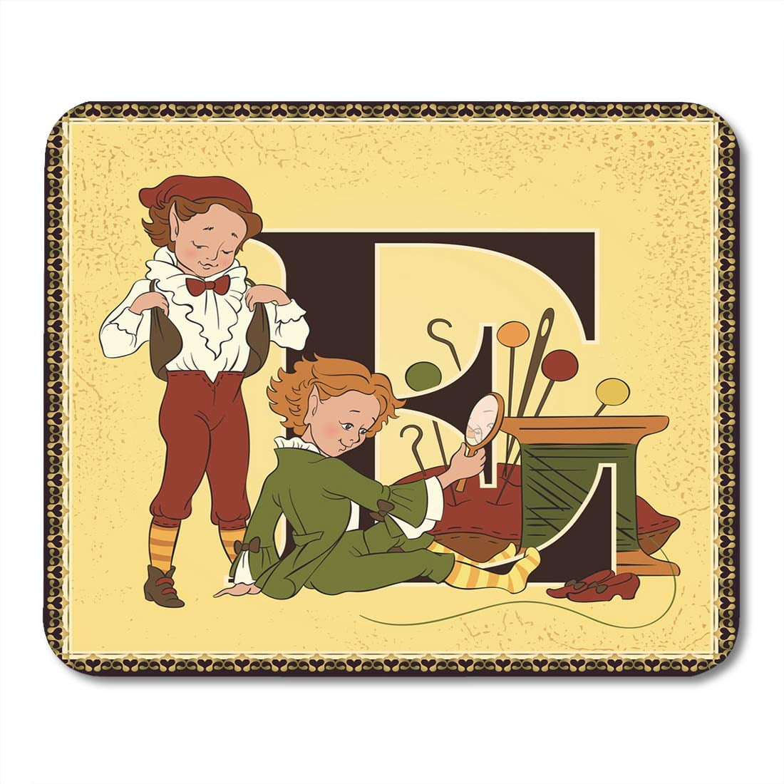 KDAGR Children Book Cartoon Fairytale Alphabet Letter E The Elves and ...