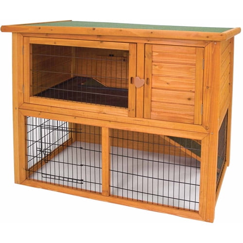 Ware Manufacturing Inc. Premium Penthouse Rabbit Hutch - Walmart.com ...