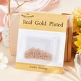 50Pcs Brass S Hook Clasps with 100Pcs Jump Rings Long-Lasting Plated ...