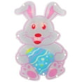 Northlight Battery Operated LED Lighted Easter Bunny Window Decoration ...