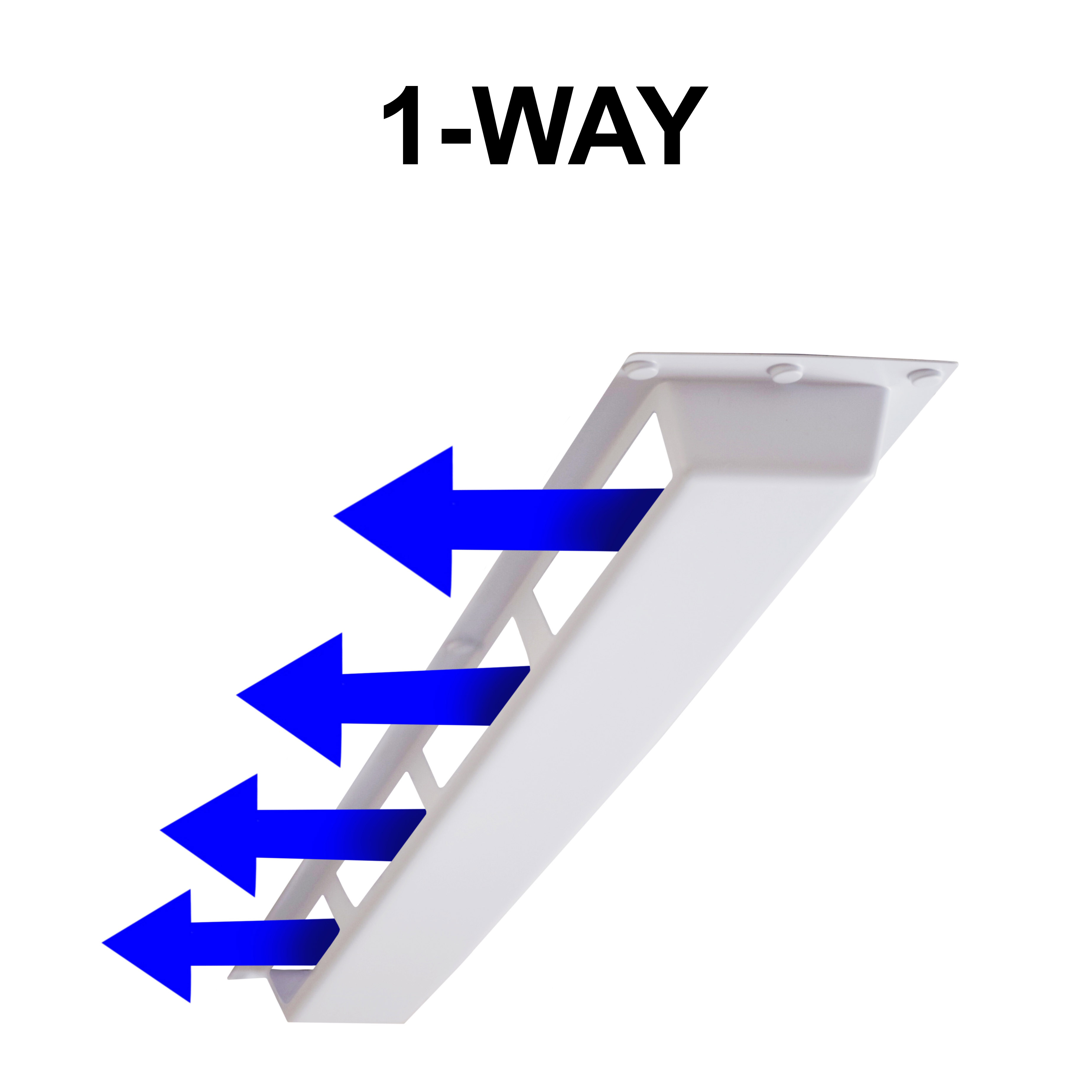 Elima-Draft 4ft Commercial 1-Way Linear Diffuser Cover & Vent Air ...