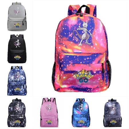 Anime Pokmon Mewtwo Print Student Schoolbag Cartoon Bags Unisex ...