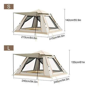 Patiojoy Portable 1-Person Folding Camping Tent Cot w/ Inflatable ...