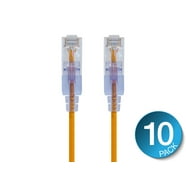 NavePoint Cat5e Plenum Jacket, 1000ft, White, Solid Bare Copper Bulk ...