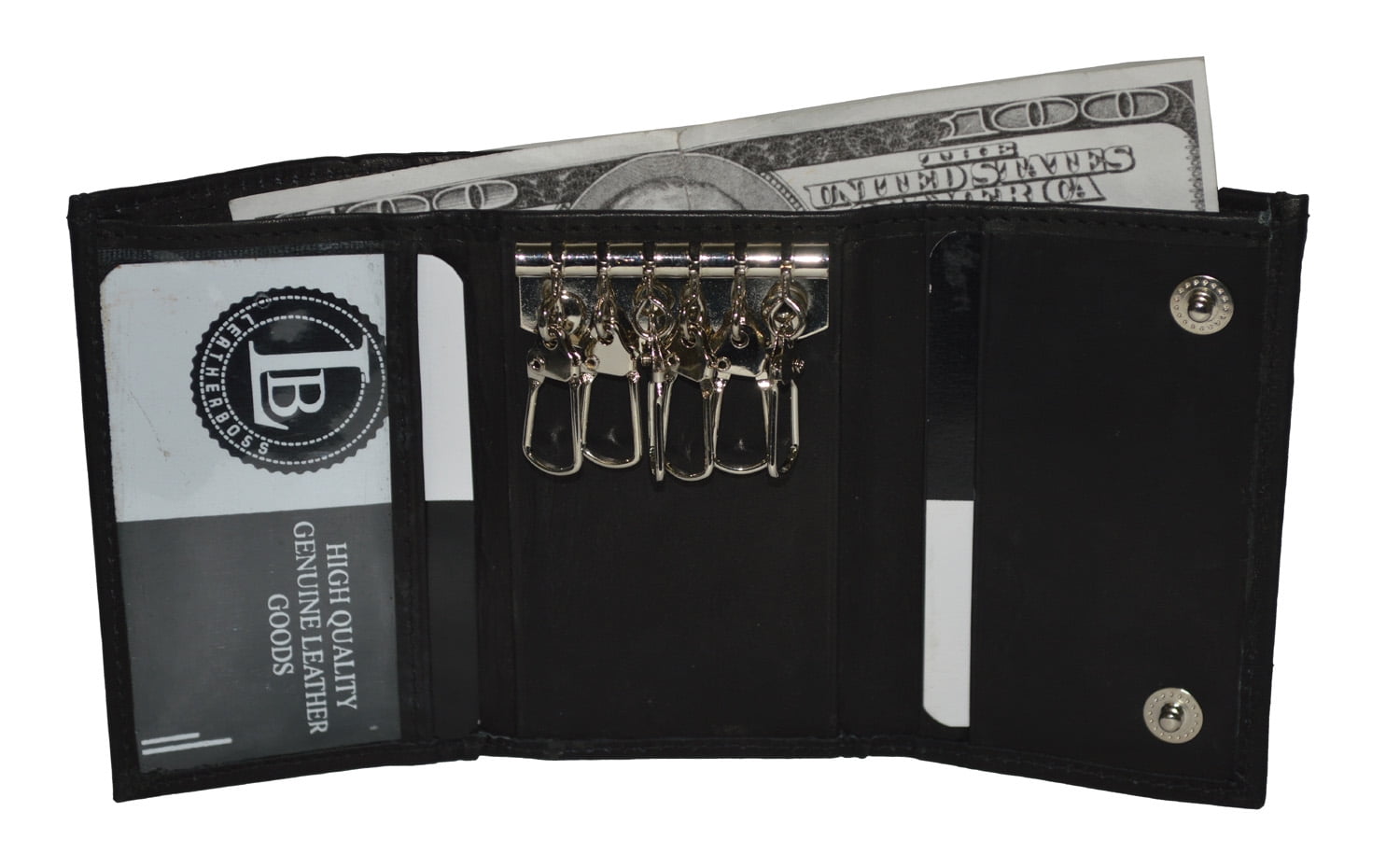 Men's Key Holder Accessory 6 Key Chain Wallet Case by Leatherboss ...