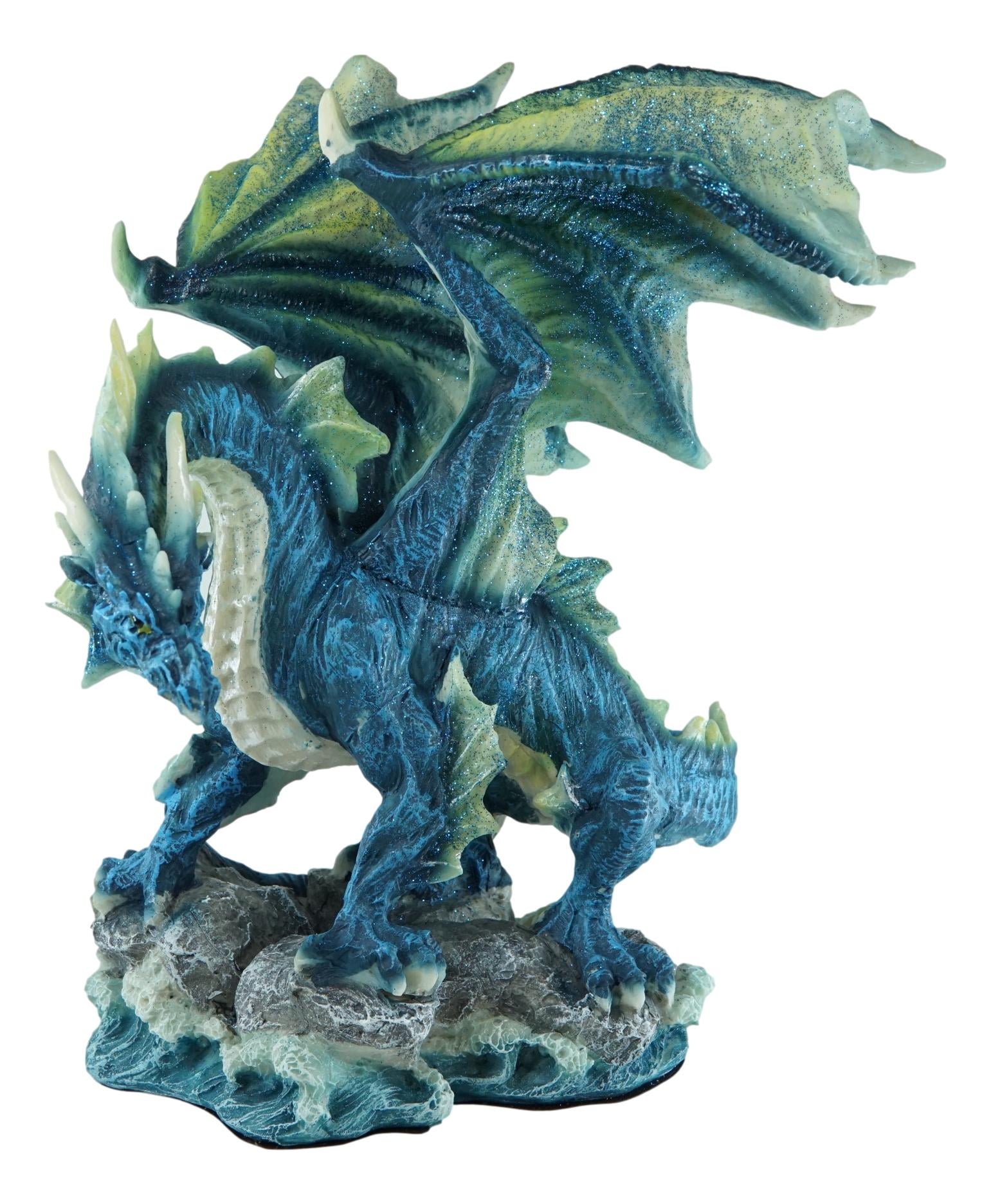 Miniature Toys 5.5 Tall Wyvern Figurine Fire Drake Miniature Resin Kit ...