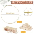 12Pcs 12 Inch Floral Hoop Centerpiece with Stand for Table, Metal ...
