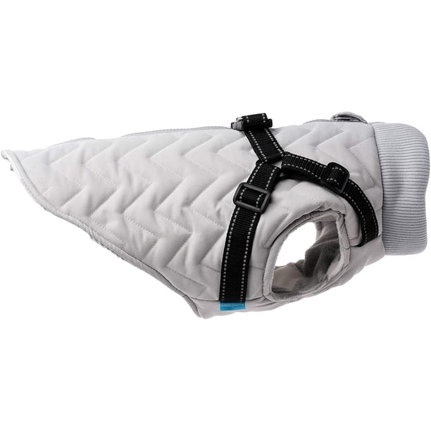Country Living by P5HAO Quilted Dog Jacket with Harness (Built-in ...