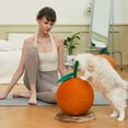 VETRESKA Cat Scratching Post Orange Cat Scratcher with Sisal Rope ...