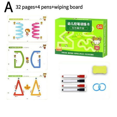 Pen Control Painting Book Montessori Toys Baby Training Game ...