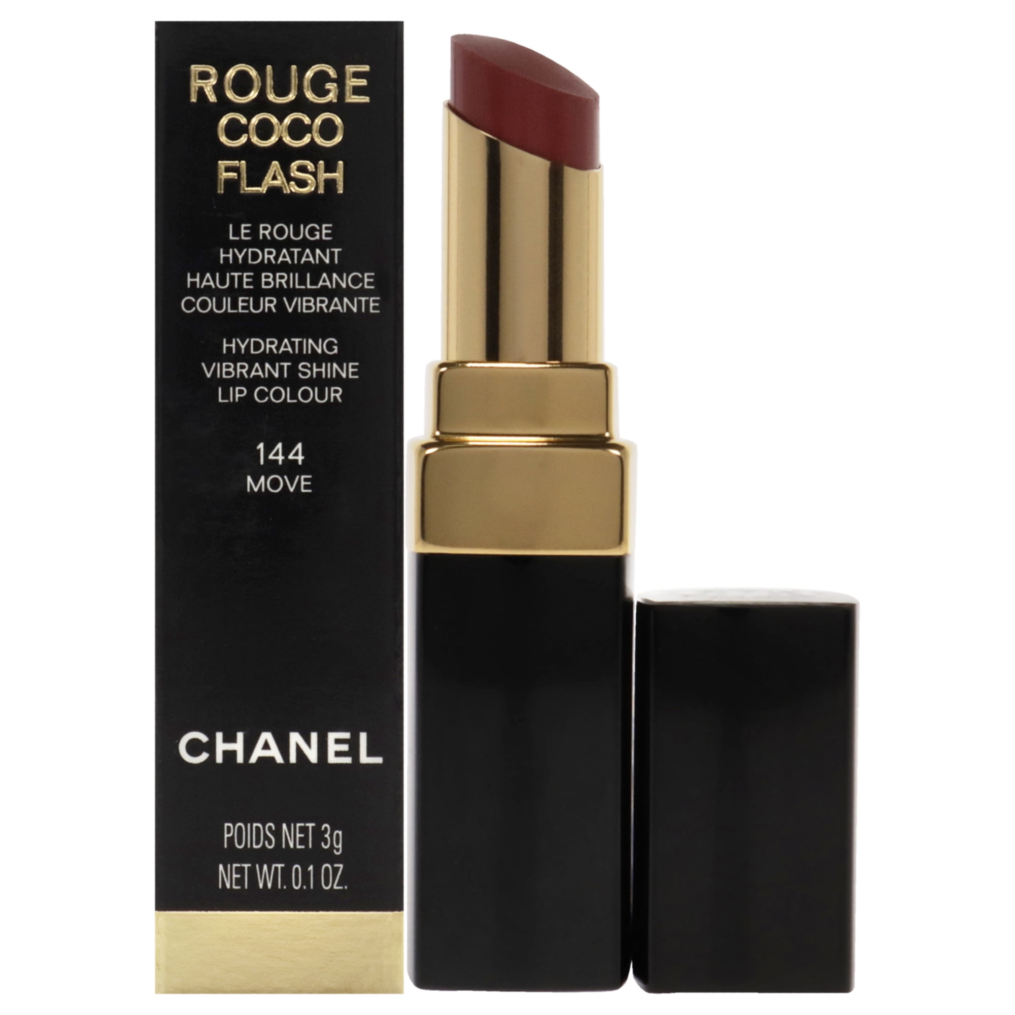 Chanel Lápiz labial Pintalabios Rouge Coco Flash - 144 Move 0.1 oz ...