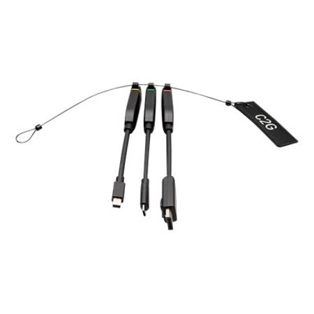 C2G Universal 4K HDMI Dongle Adapter Ring with Color Coded Mini ...