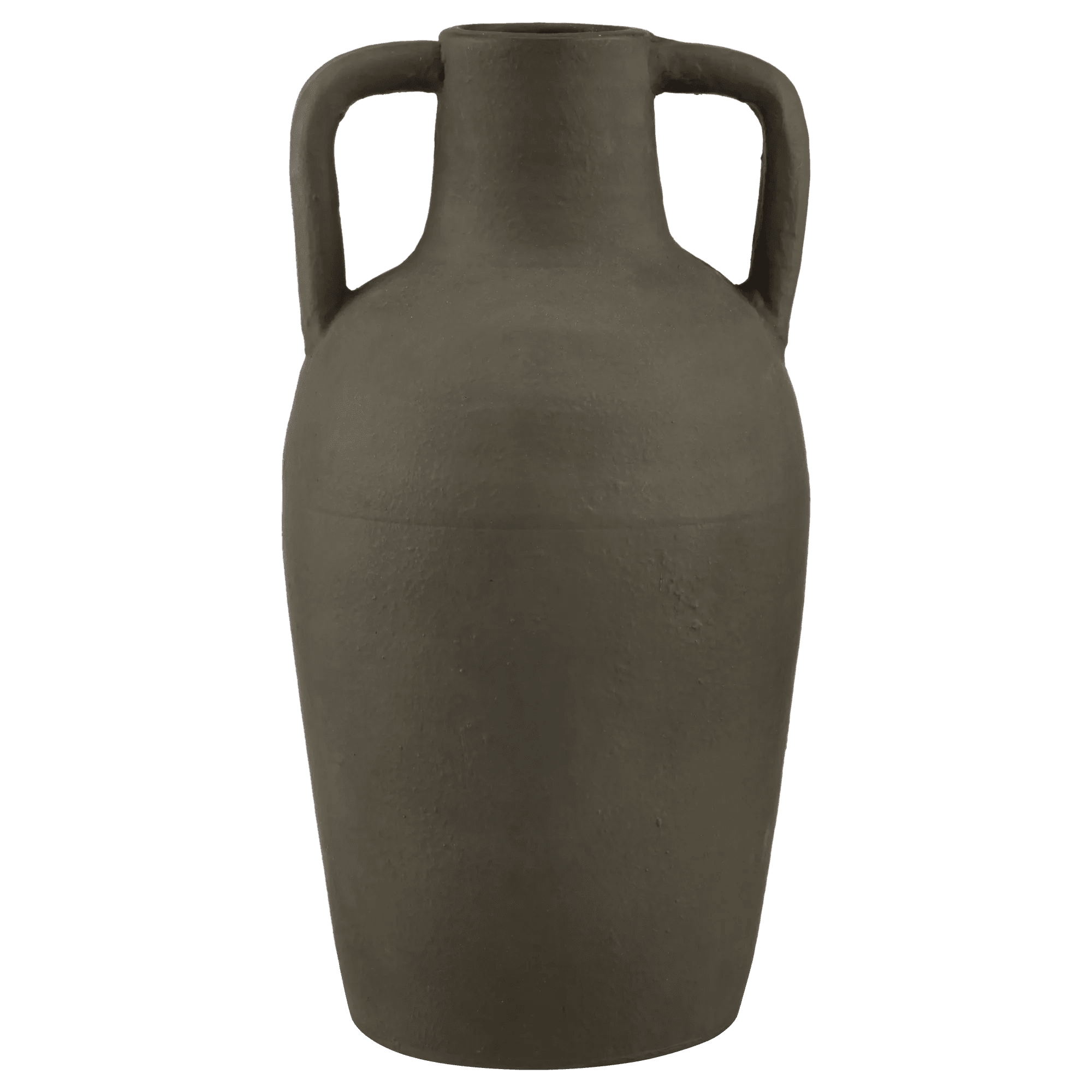 Click here for Bouclair Green Antique Vase With Handles 7.3 X 14.... prices