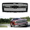 labwork Front Bumper Grille Glossy Black Replacement for 2021 2022 GMC ...
