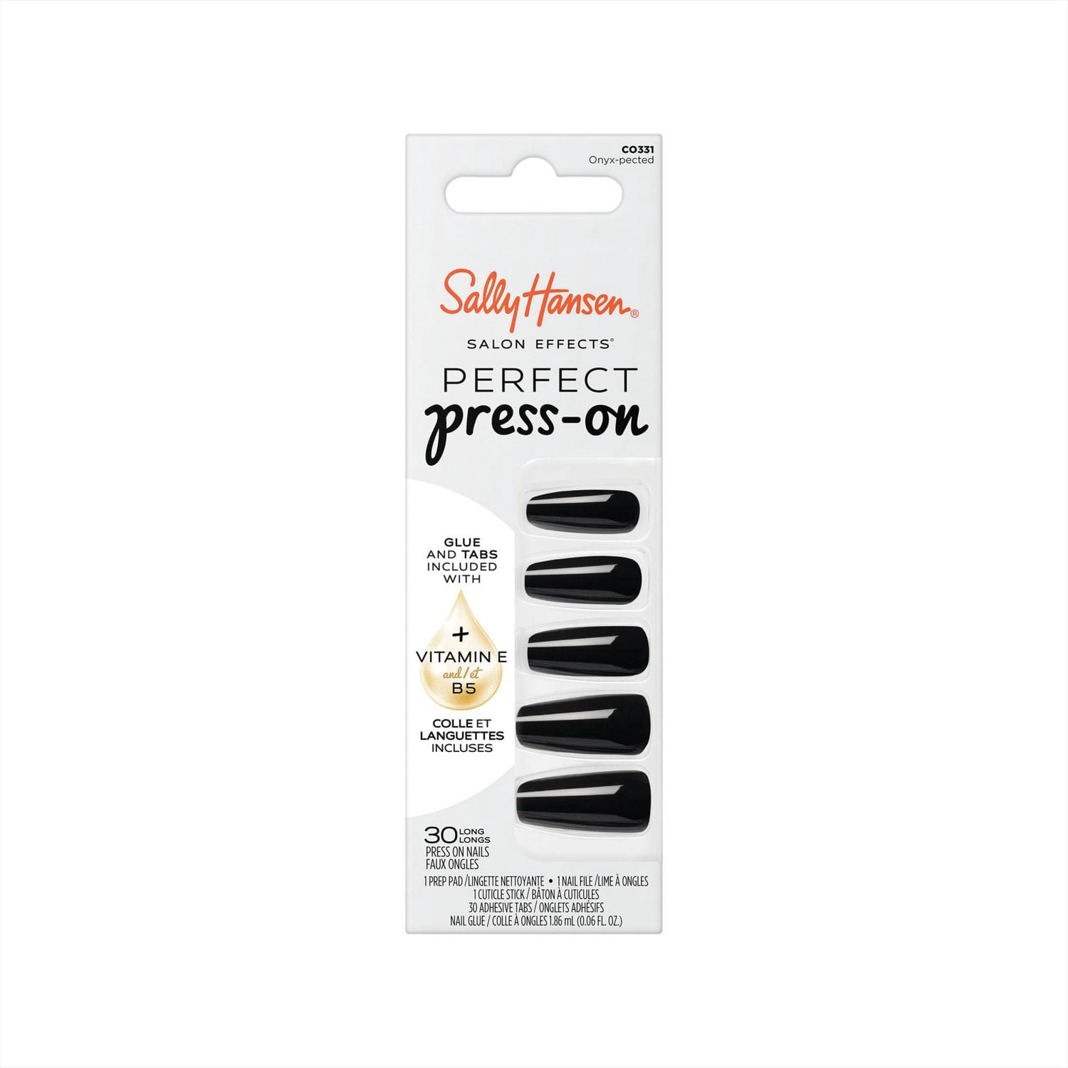 Sally Hansen Salon Effects Perfect Press-On Nails, Non-Damaging ...
